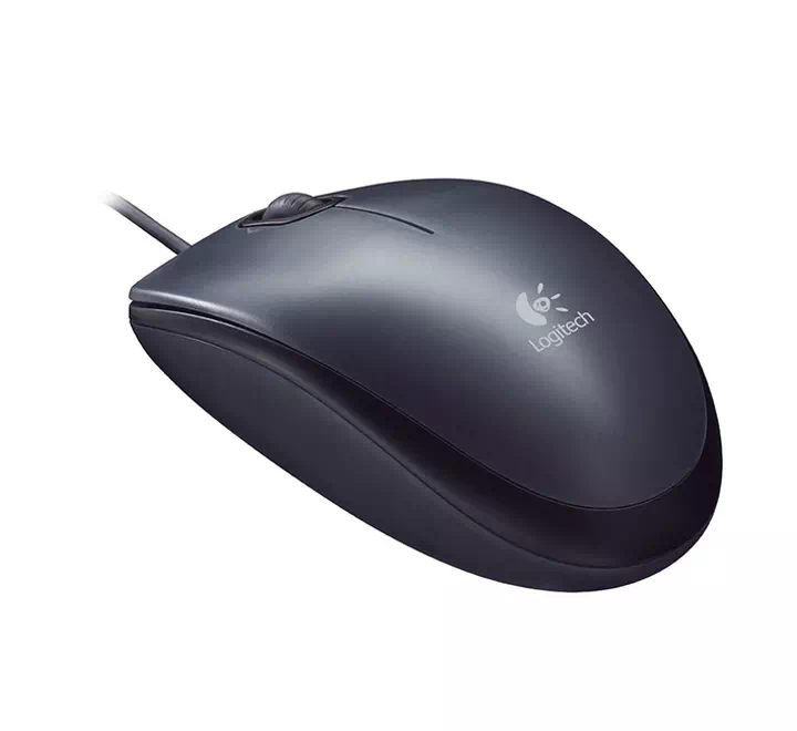 Logitech Corded Mouse Grey ‣ Shopmart.ge